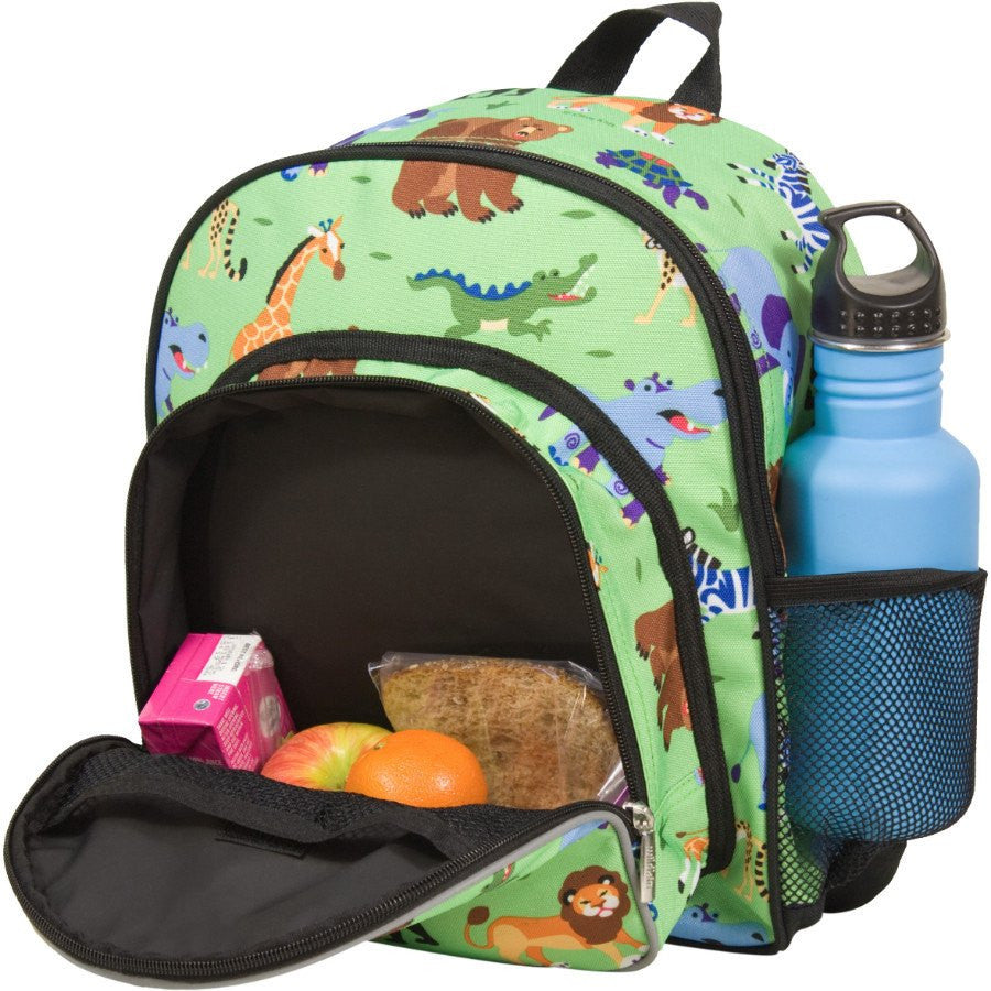 Wildkin Olive Kids Wild Animals Pack 'n Snack Backpack – Petit Fab