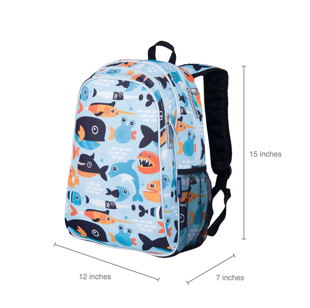 Wildkin Olive Kids Big Fish Sidekick Backpack School Bag – Petit Fab